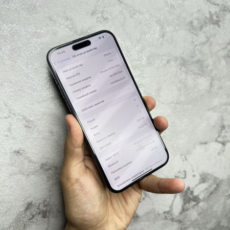 iphone 15pro Max Blue 256gb dual sim 92% Radnoy full komplekt