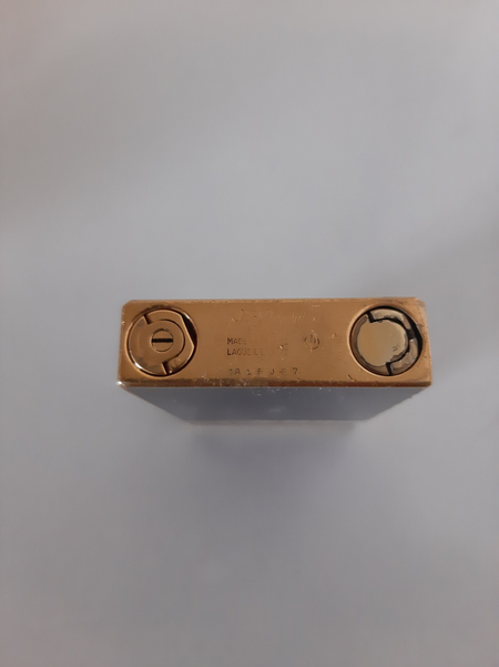 Dupont зажигалка позолоченная
