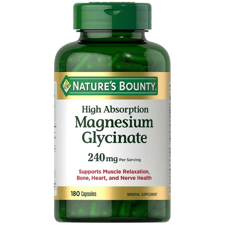 Nature\\\'s Bounty Magnesium Glycinate 180 капсулы