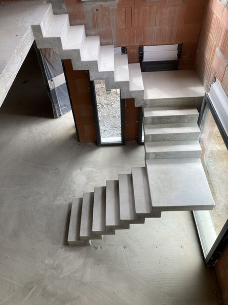 Betondan zinalar 800mingdan boshlab