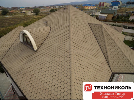 Гибкая черепица ТЕХНОНИКОЛЬ