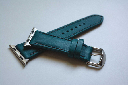 Кожаный ремешок для Apple watch. Ремешок ручной работы.