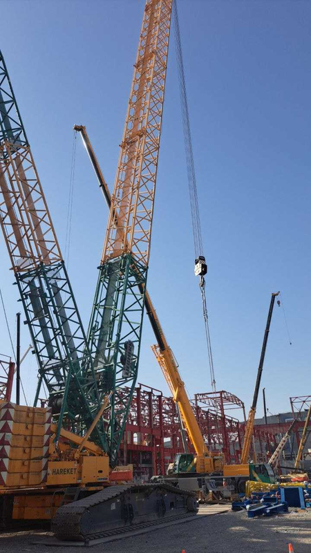Услуги  Гусеничного крана 400т ХАРЕКЕТ