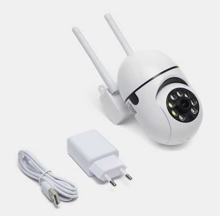 Наружная камера IP видеонаблюдения 360 WiFi, уличная