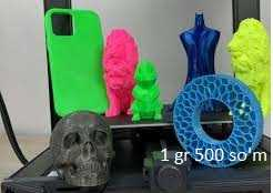 3D prentr xizmati va 3D modellashtirish