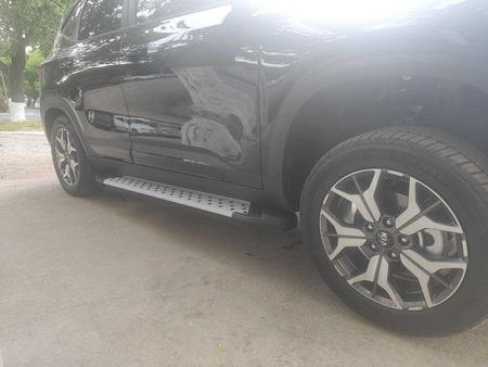 Порог площадка (подножка) для Kia seltos