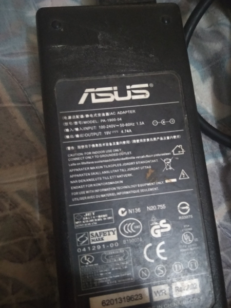 Зарядное для ноутбука asus