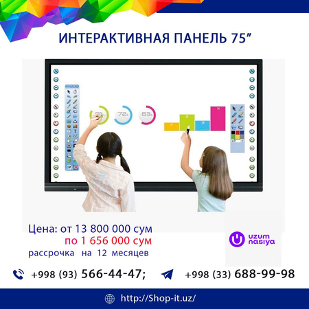 Интерактивная панель 65