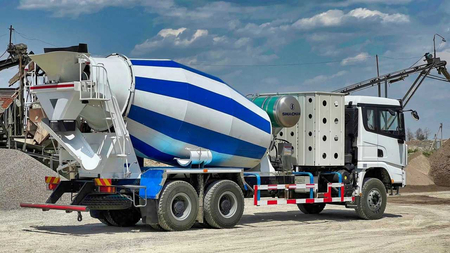 Автобетоносмеситель\\nмиксер mikser газ 10куб