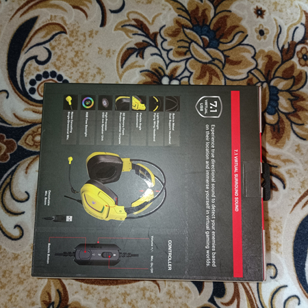 Наушник гарнитура 7.1 звук. A4tech Bloody G575.