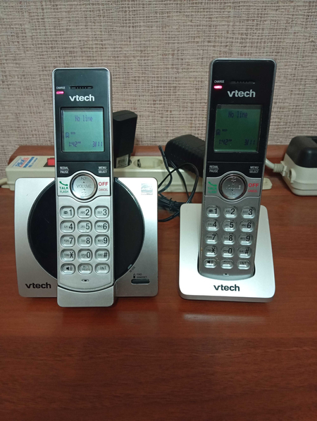Продам радиотелефон VTECH.Две трубки на один телефонный номер.