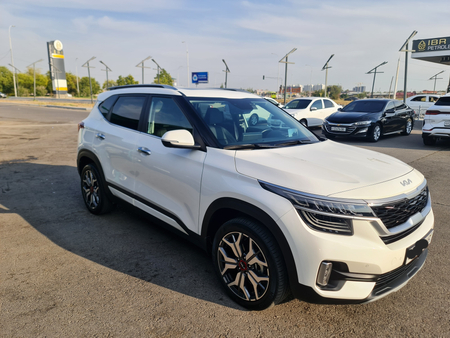 Kia Seltos самая топовая позиция 2021 декабрь