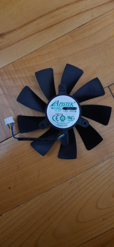 Кулер для видеокарты ZOTAC GAA8S2U (вентилятор)