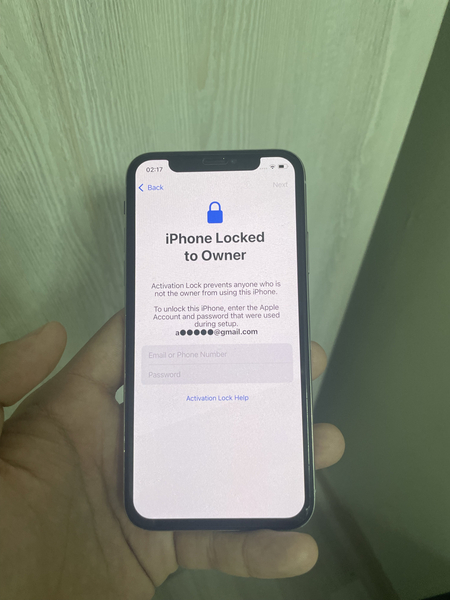 Iphone X  Icloud Tushgan