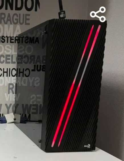H310/i3-9100F/DDR4 8GB/120GB/320Hdd/RX560 4GB GDDR5/500W/AeroCool RGB