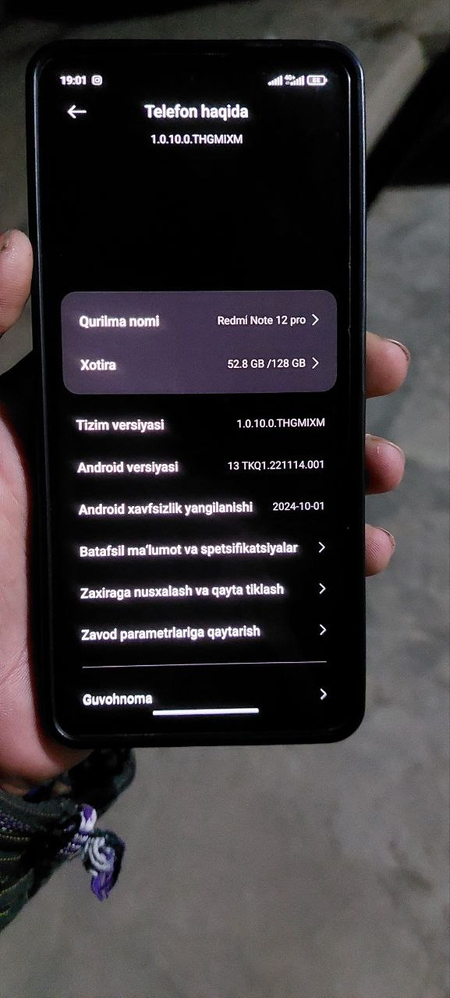 Redmi note 12 pra