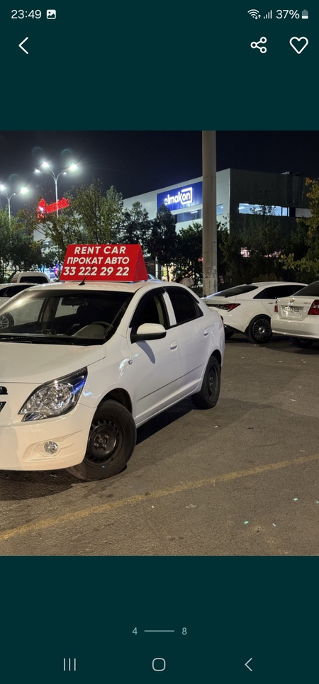 Suxoy arenda prokat rent a car auto ijara kunlik oylik