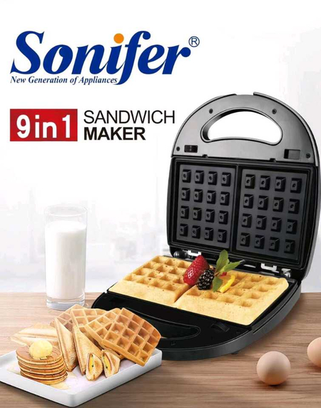 Вафельница SONIFER SF-6123 pc18