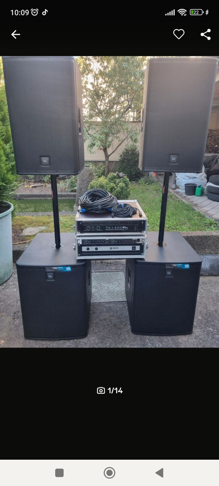 Dynacord powermate.Roland spd sx pro.electro voice DC one