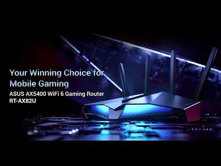 Wi-Fi роутер - Asus RT-AX82U RGB AX5400 WiFi 6 Dual-Band