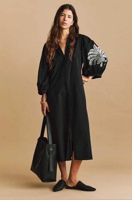 Новое платье рубашка лен H&M, размер XXL (58/62)