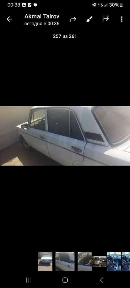 Vaz 2106 puliga mehir berilgan vaz2106