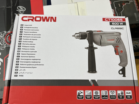 Crown orginal дрел 600w