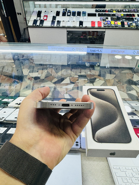 iPhone 15 Pro 128 gb natural 100%