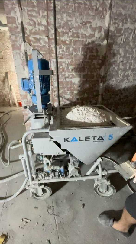 ПРОДАМ Б/У КАЛЕТА-5 380В штукатурная станция аппарат
