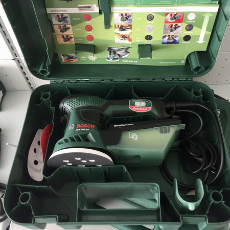 BOSCH PEX 300 AE (шлифовальная машинка, машина, шлифмашина)