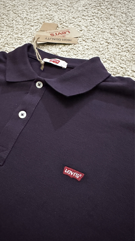 Футболки с воротником levi's
