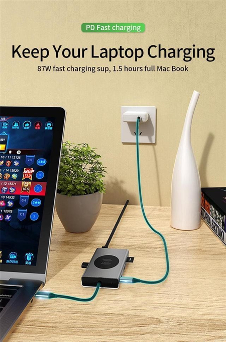 Type-c hub 14 in 1