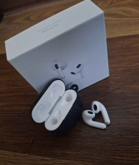 НОВЫЕ Беспроводные наушники Pods3 +чехол в подарок