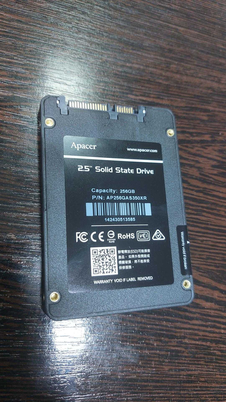 Ssd диск Apacer Panther 256Гб в хорошем состоянии