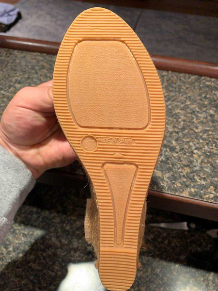 Женские испанский босоножка оригинал GAIMO Espadrilles размер 37