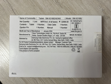 Продаётся Galaxy Tab A9+ 5G