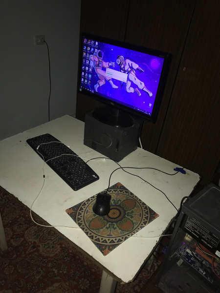 Kompyuter+ monitor klaviatura mishka
