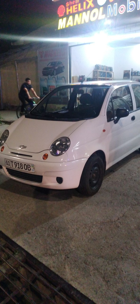 Matiz oq rangli srochne sotiladi