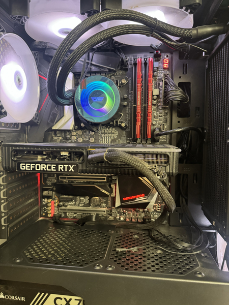 Плата z490 D камень core i7 10700 K