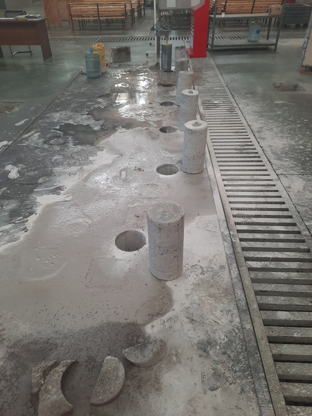 Beton teshish xizmati