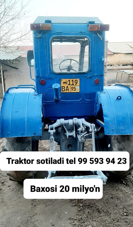 28 Traktor sotiladi