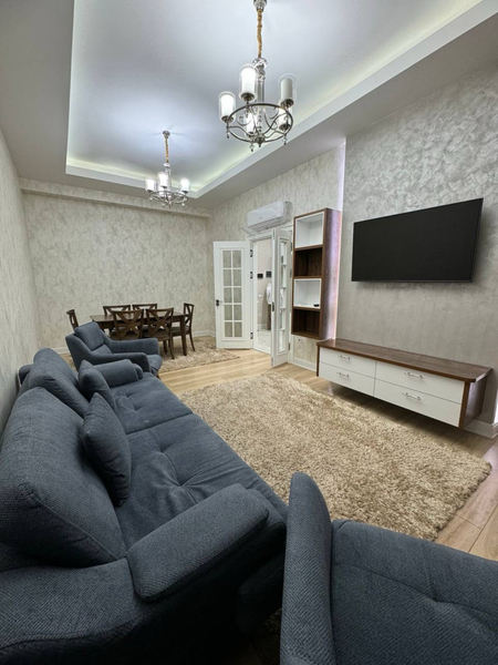 Tashkent-City Boulevard 3/3/7 Вид На Фонтан 86м2 Мебель + техника