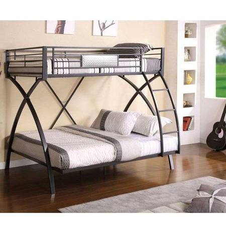 Двухъярусная Металлическая Кровать, LOFT Style, Разборная,