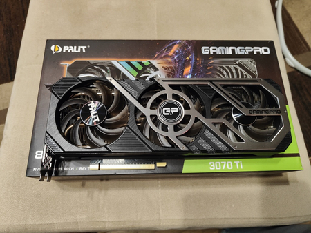 Продам Palit RTX3070ti Gaming Pro