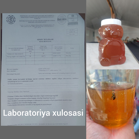 Tog‘ asali, Qirg\\\'iziston tog\\\'larida olingan