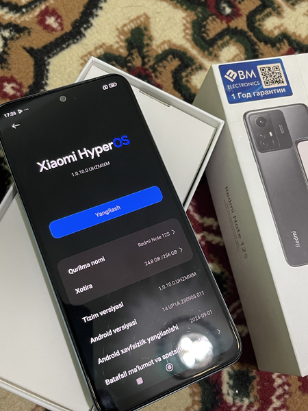 Redmi Not 12 s. 256 gb ideal