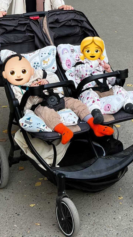 Коляска для двойни