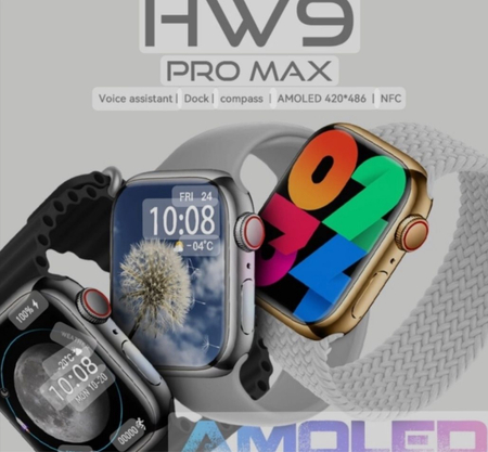 Hw 9 pro max watch orginal 1:1 AA