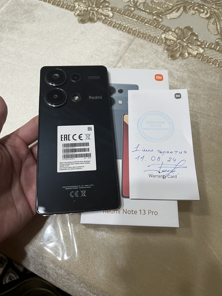 Redmi note 13 pro 8/256gb Black