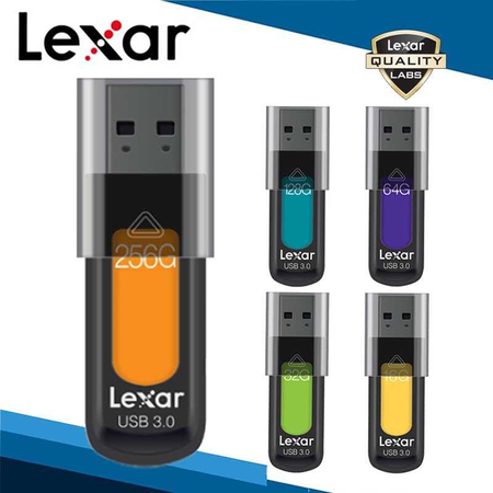 (64 gb) USB 3.0 юсб флешка fleshka Lexar JumpDrive S57 для компьютера